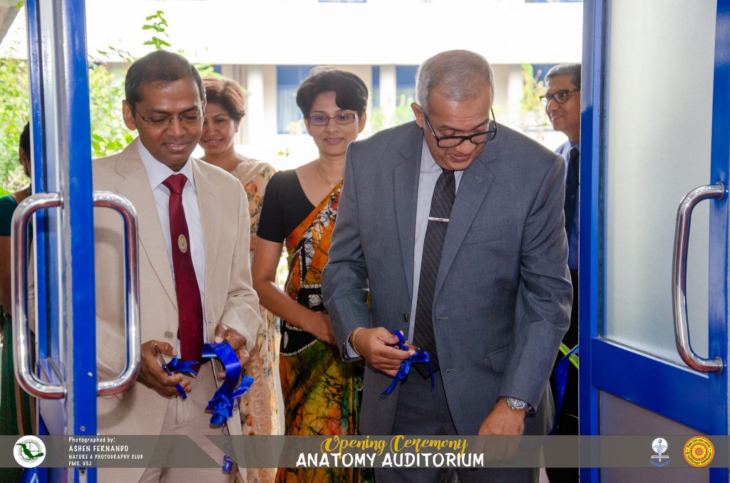 Ceremonial Opening of the Refurbished Anatomy Auditorium – Faculty of ...