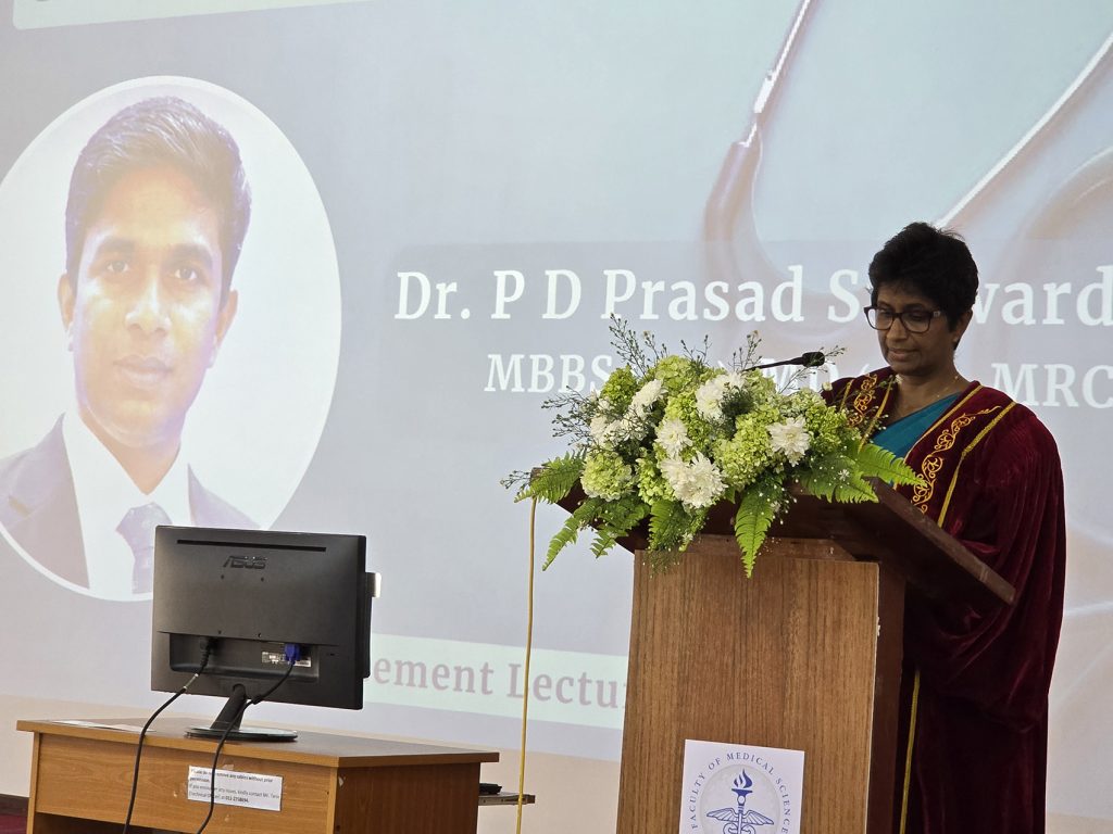 Commencement Lecture – 35th Batch (2024/2025 intake) – Faculty of ...