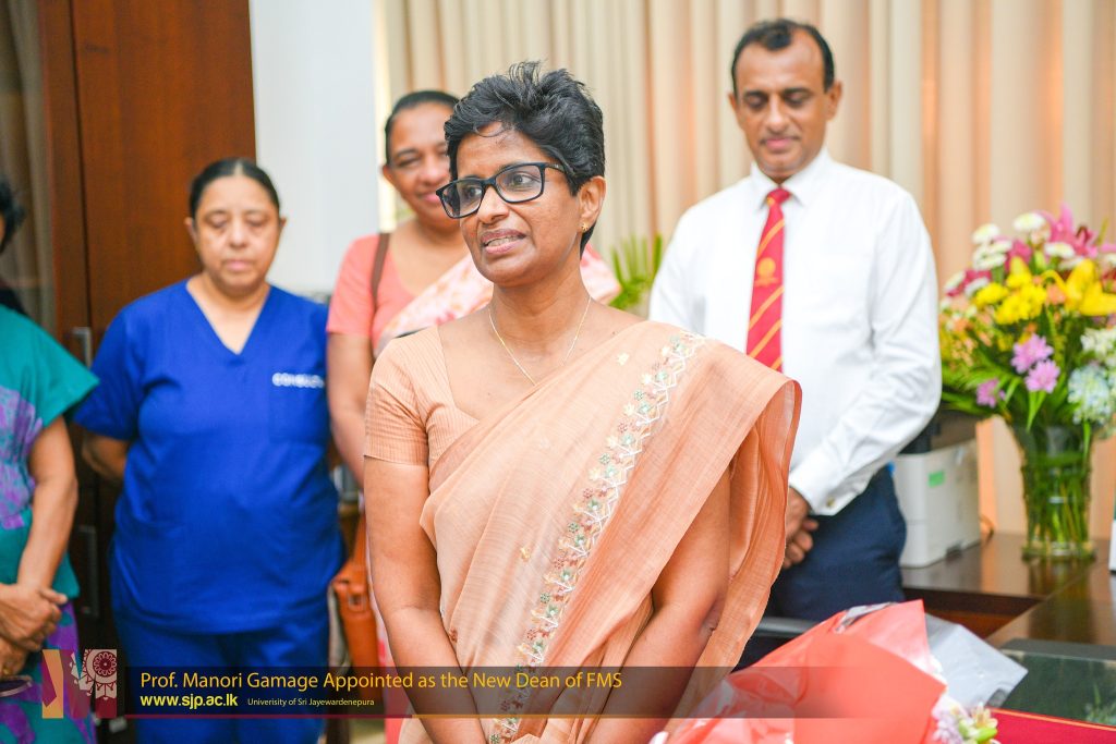 Prof. Manori Gamage Appointed as the Dean – Faculty of Medical Sciences