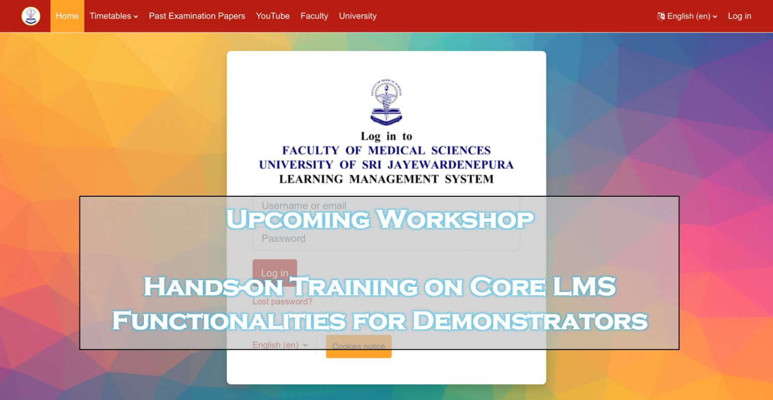 IT and LMS Committee – Faculty of Medical Sciences